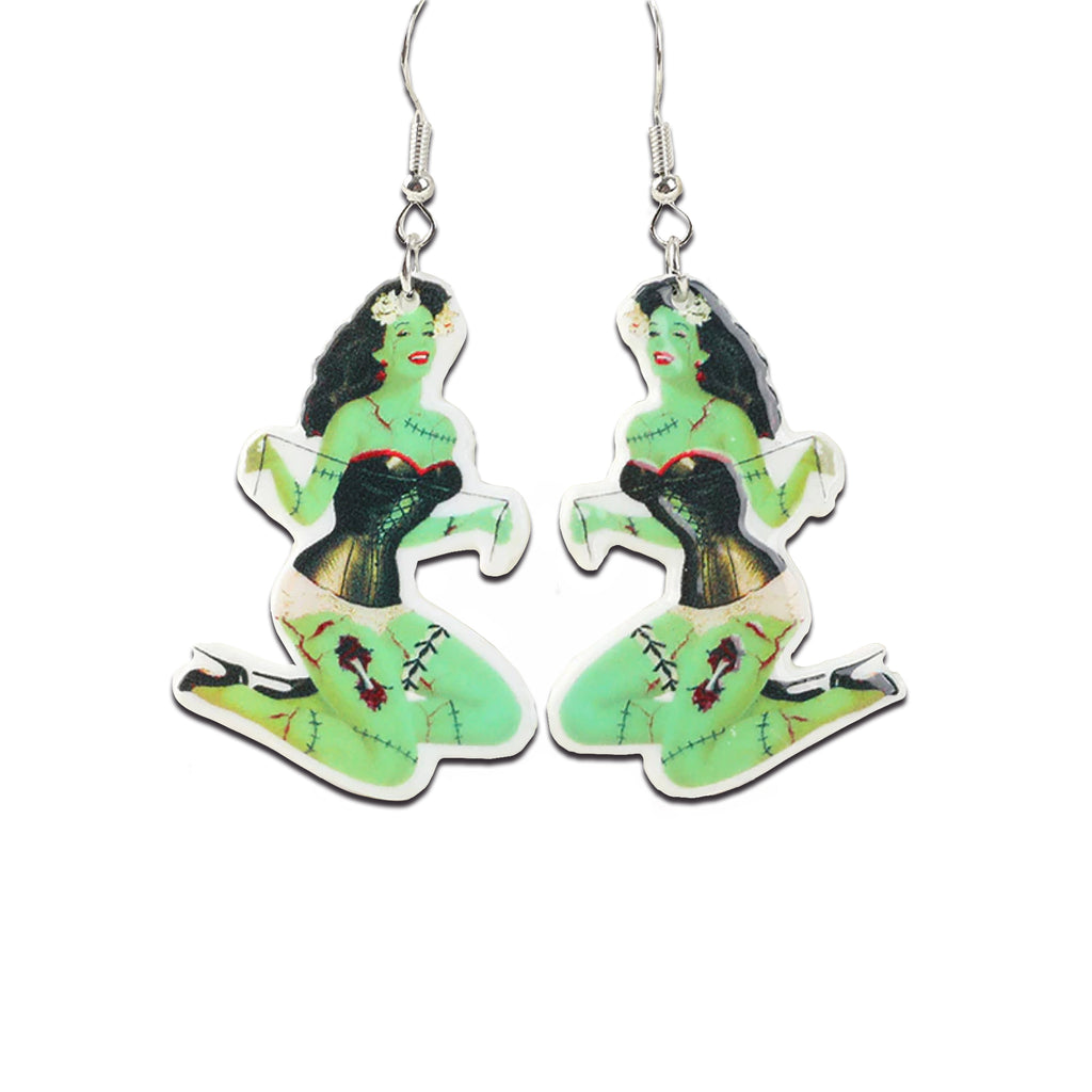 Green Pin-Up Girl – MAZI